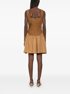ABADIA Kaya Dress - Brown