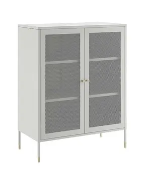 MODWAY Covelo 32 Accent Cabinet - Light Gray