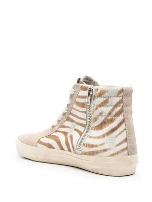 GOLDEN GOOSE Slide Classic Leather Sneakers