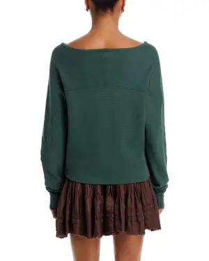 Free People Jess Long Sleeve Sweatshirt