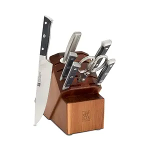 ZWILLING Spectrum 8 Piece Knife Block Set - Black