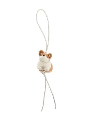 Loewe Corgi Charm - White
