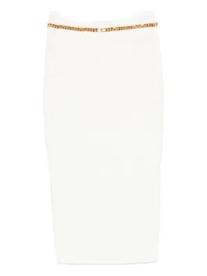 ELISABETTA FRANCHI Knitted Midi Skirt