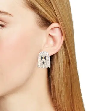 Baublebar Shimmer My Spirits Ghost Earrings - Clear