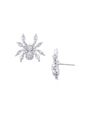 Baublebar Crystal Creeper Spider Earrings