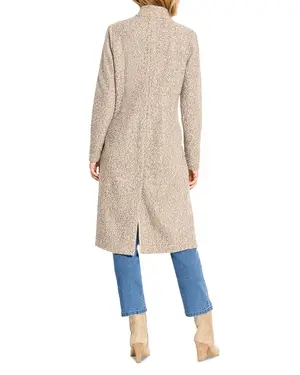 NIC+ZOE Sherpa Tweed Knit Topcoat