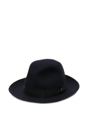 Borsalino Wool Felt Fedora - Blue