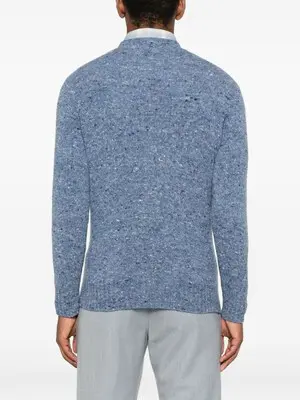 DRUMOHR Round Neck Sweater - Blue