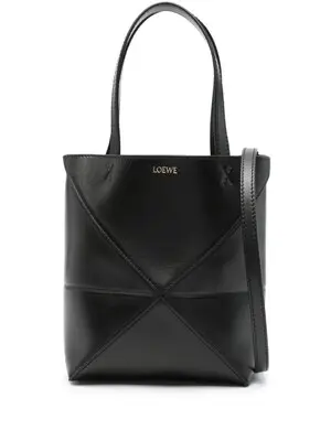 Loewe Puzzle Fold Mini Leather Tote