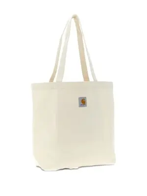 Carhartt Work In Progress Tote Bag With Logo - Beige