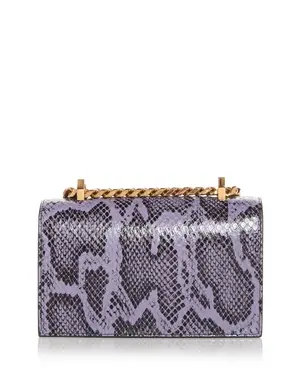 Alexander McQueen Mini Jewel Embossed Leather Shoulder Bag