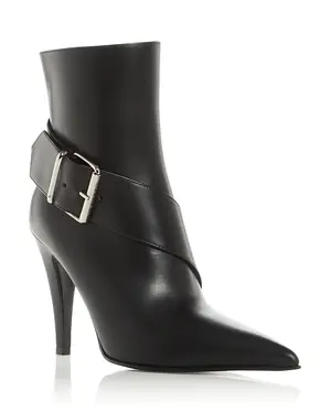 Alexander Mcqueen Silver Tone Boots For Women