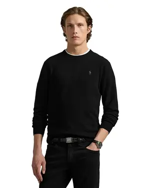 Polo Ralph Lauren Wool Crewneck Sweater - Black
