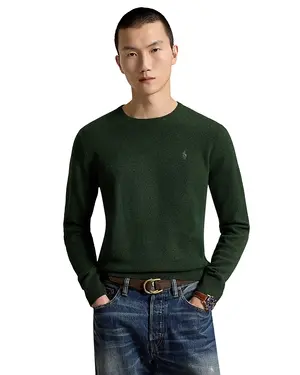 Polo Ralph Lauren Wool Crewneck Sweater - Lodgepole Pine Heather