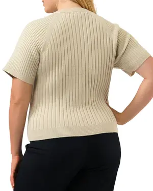 ESTELLE Ribbed Knit Top