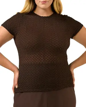 ESTELLE Naomi Textured Top