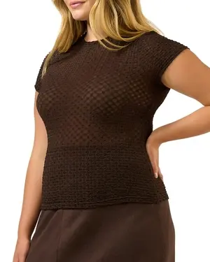 ESTELLE Naomi Textured Top