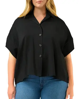 ESTELLE Lela Button-front Top