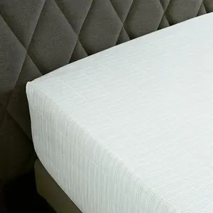 ANNE DE SOLENE Fugace Fitted Sheet, King