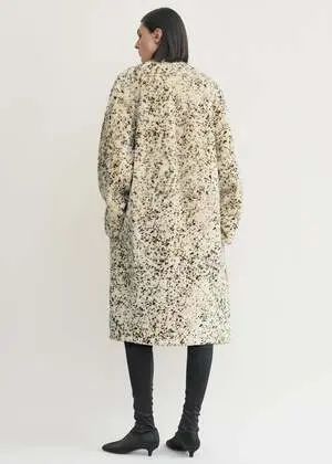 TOTEME Stracciatella Shearling Coat
