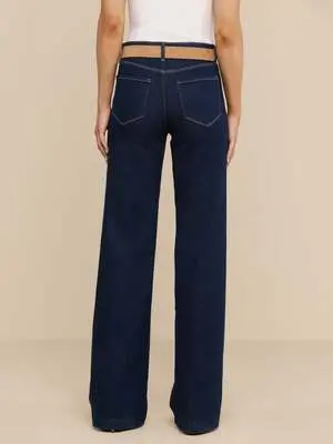 L'Agence Clayton Wide-leg Jean