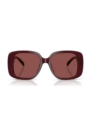Tory Burch Acetate Square Frame Sunglasses