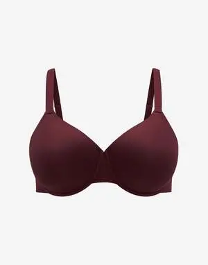 THIRDLOVE Comfortstretch Smoothing Full Coverage Bra - Syrah