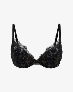 THIRDLOVE All Day Lace Push-up Bra - Black