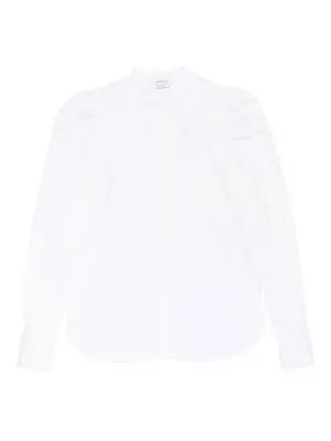 Alexander McQueen Puff-sleeve Button-front Shirt