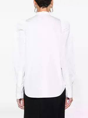 Alexander McQueen Puff-sleeve Button-front Shirt