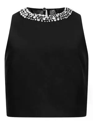 Liu Jo Rhinestone-embellished Sleeveless Top