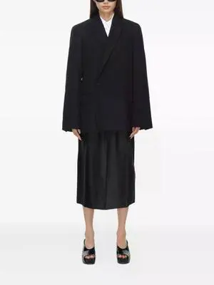 Carven Double-breasted Wool Jacket