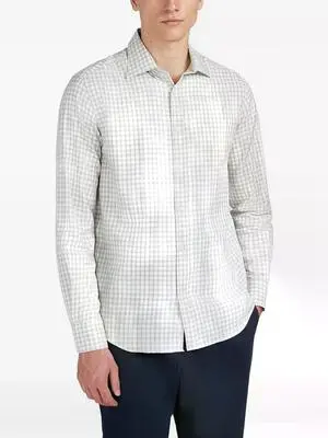 Paul & Shark Check-pattern Cotton Shirt