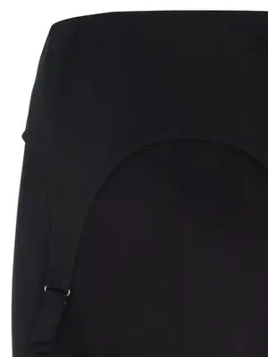 JEAN PAUL GAULTIER Suspender-detail Maxi Skirt - Blue