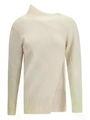 DI STAVNITSER Asymmetric High-neck Sweater