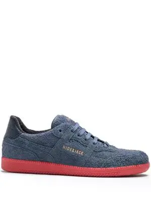 HIDE&JACK Logo-print Suede Sneakers - Blue