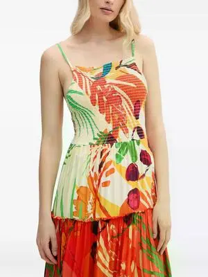 Desigual Tiered Maxi Dress