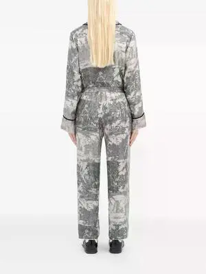 PIERRE-LOUIS MASCIA Landscape-print Trousers