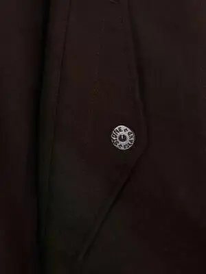 Stone Island Hooded Button-fastening Coat