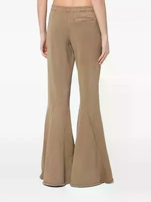 ENTIRE STUDIOS Elasticated-waist Flared Trousers - Neutrals