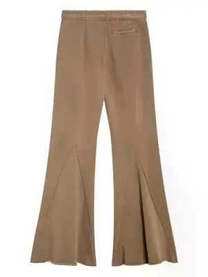 ENTIRE STUDIOS Elasticated-waist Flared Trousers - Neutrals