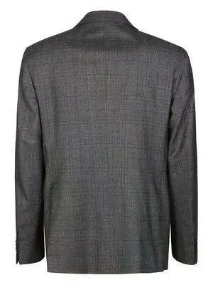 Tagliatore Check-pattern Wool Suit