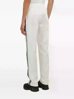 SERAPIS Stripe-trim Track Trousers