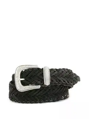 KATE CATE Braided Leather Belt