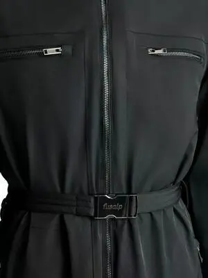 Fusalp Belted Zip-up Coat
