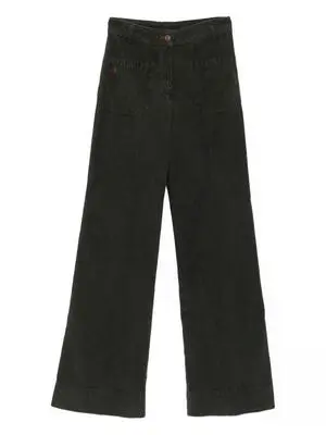 Victoria Beckham Button-fastening Wide Leg Pants