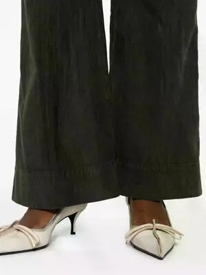 Victoria Beckham Button-fastening Wide Leg Pants