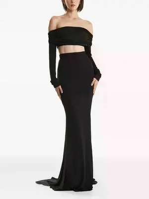 2310 STUDIO Draped Maxi Skirt