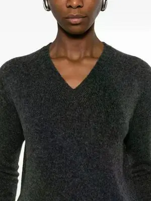 ROBERTO COLLINA V-neck Boxy Sweater