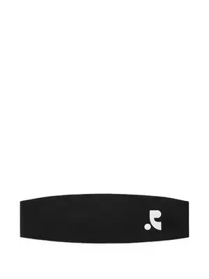 REST&RECREATION Logo Hair Band - Black